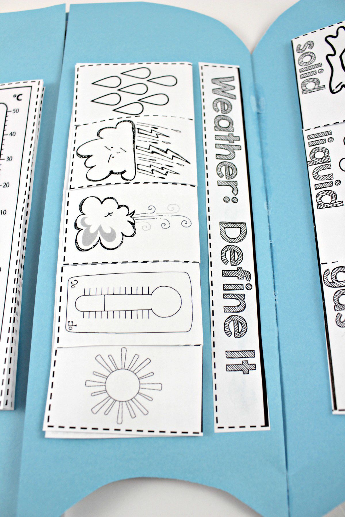 Weather Interactive Science Notebook - Tunstall's Teaching