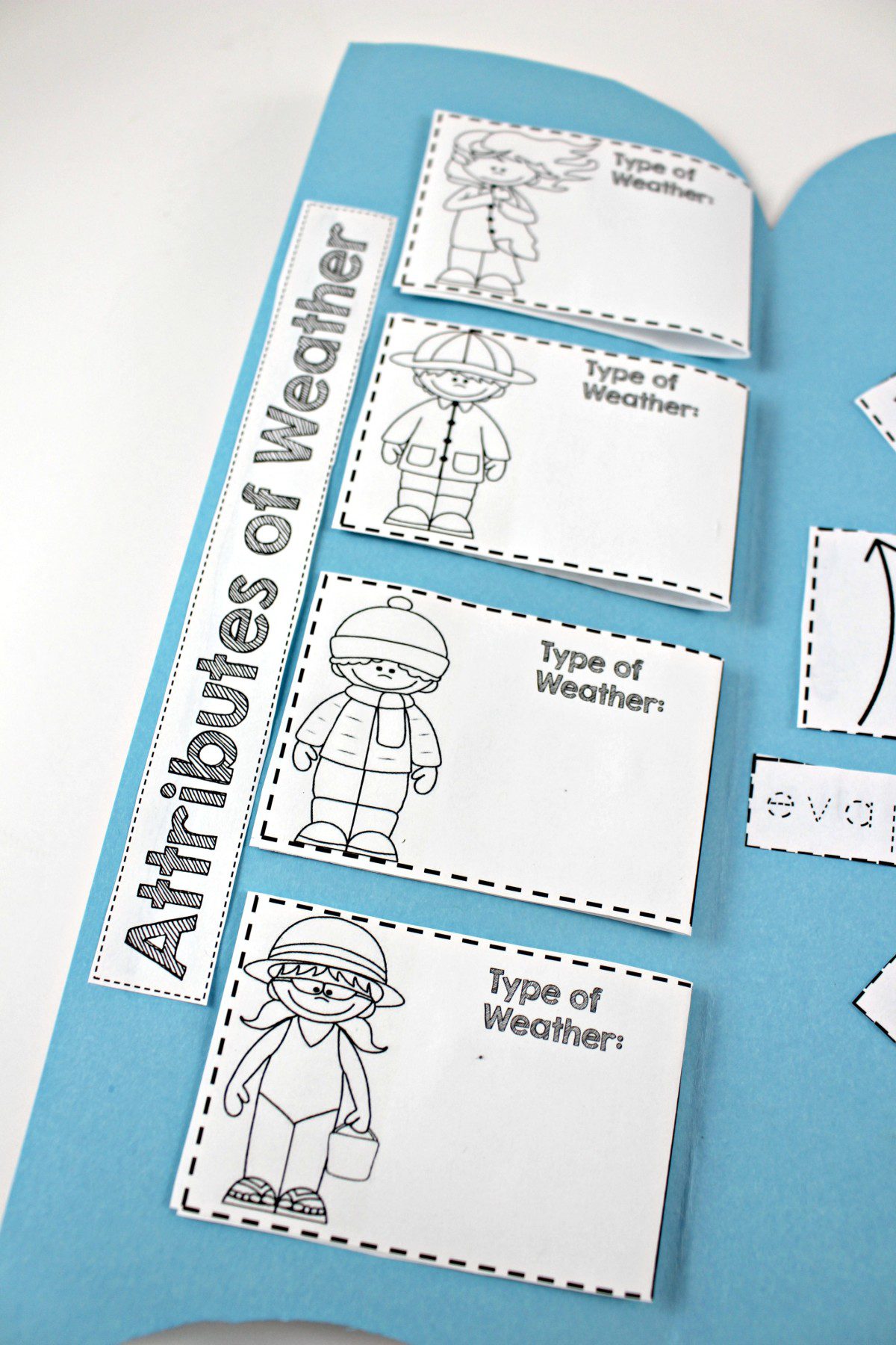 Weather Interactive Science Notebook - Tunstall's Teaching