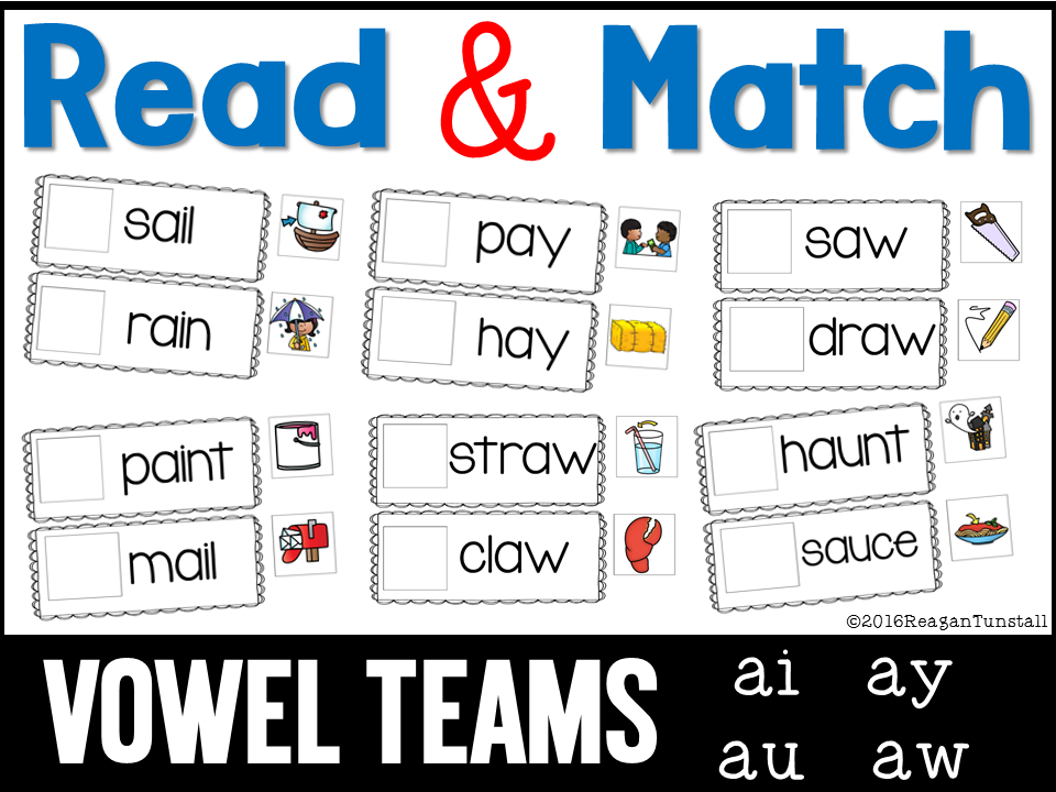 Read and Match Pocket Chart Cards - Tunstall's Teaching