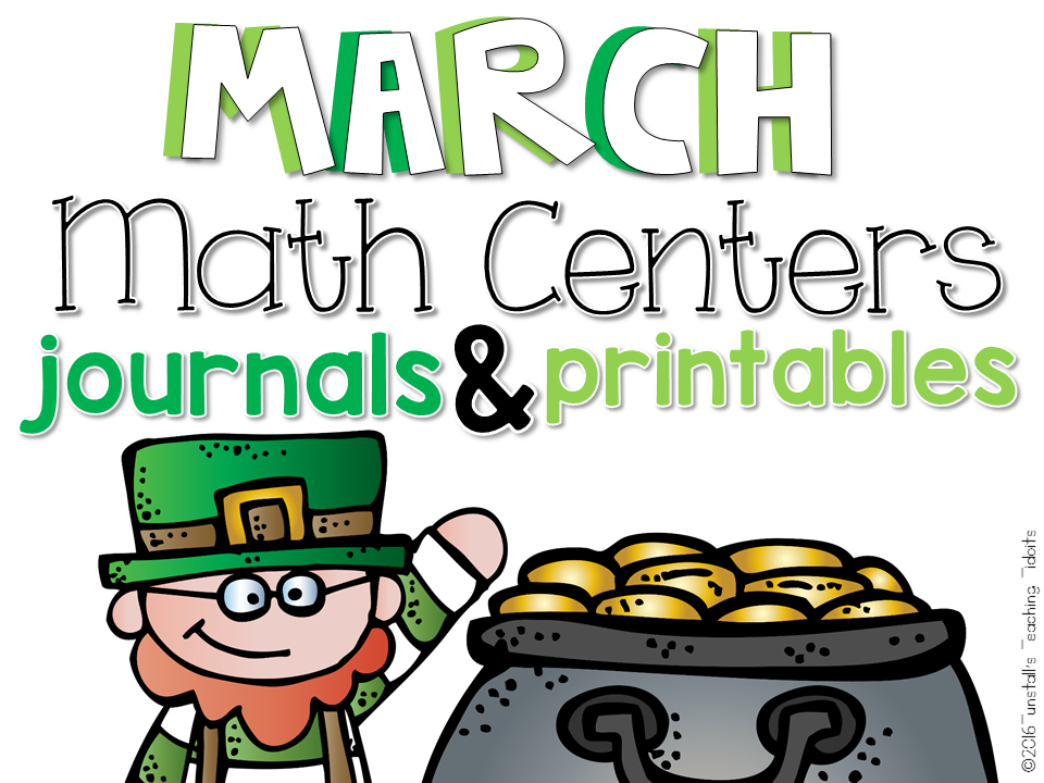 March Math Centers and More! - Tunstall's Teaching
