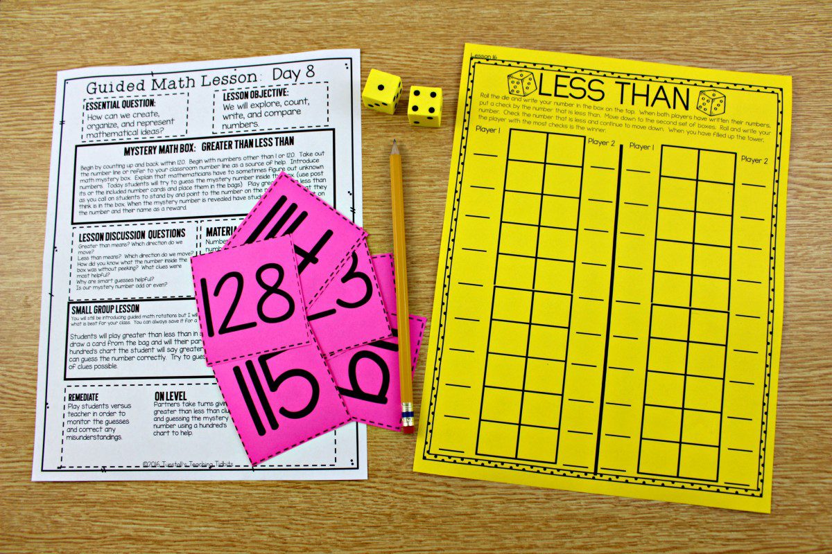 Guided Math- Number Sense to 1200 (and beyond) - Tunstall's Teaching