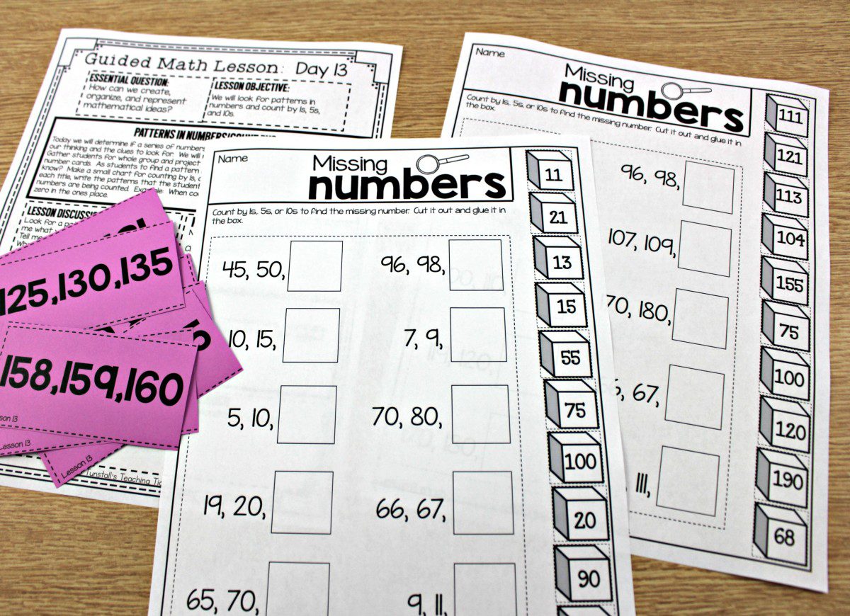 Guided Math- Number Sense to 1200 (and beyond) - Tunstall's Teaching
