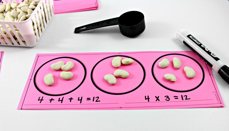 multiplication and division situations second grade