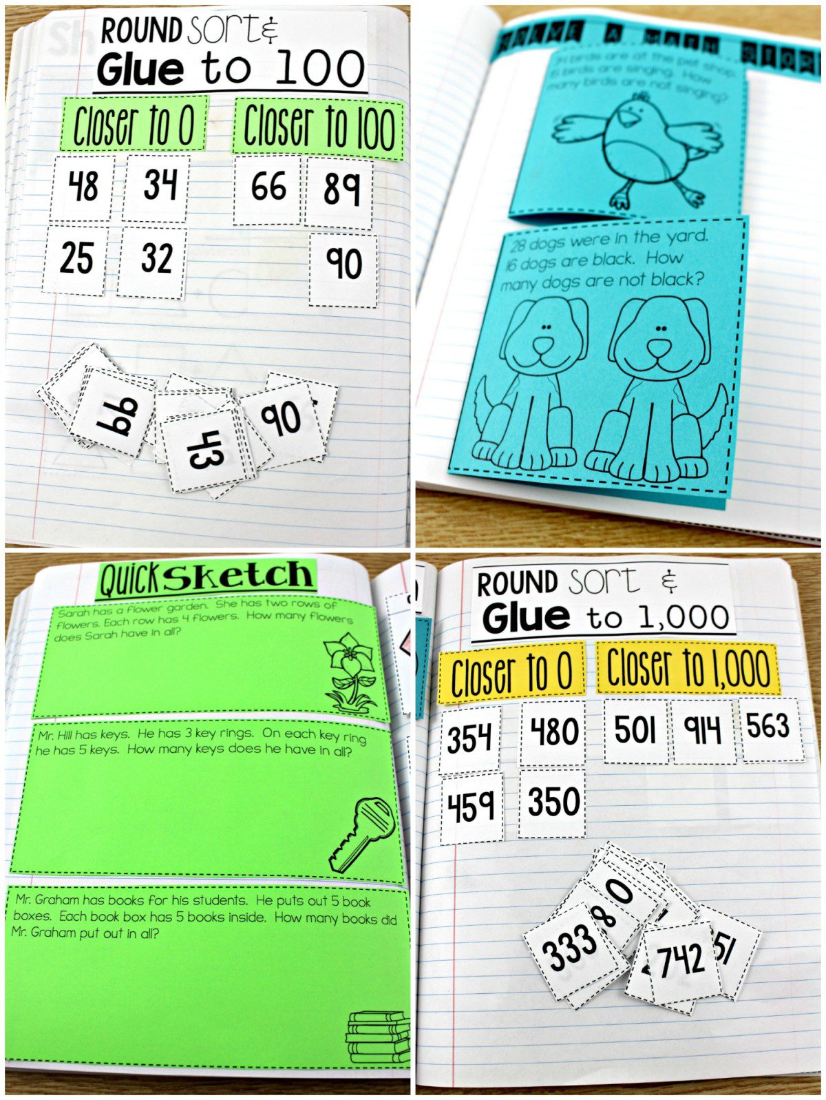 Second Grade Math Journal - Tunstall's Teaching