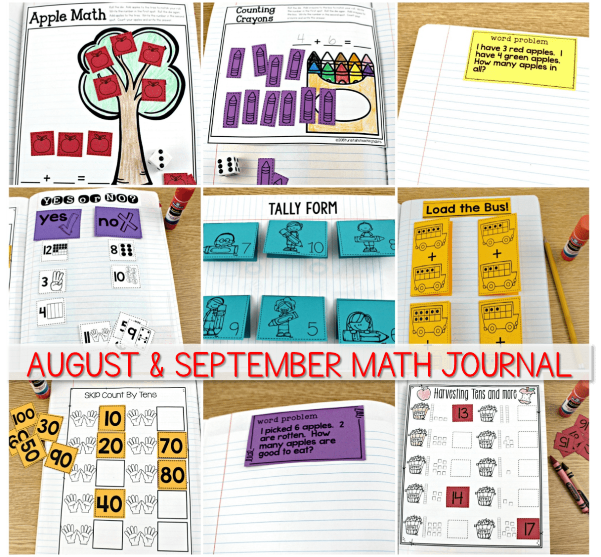Math Centers For First Grade - Tunstall's Teaching
