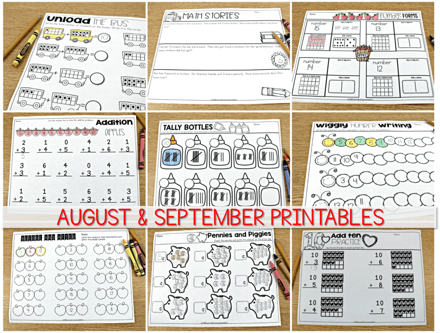 Math Centers For First Grade - Tunstall's Teaching