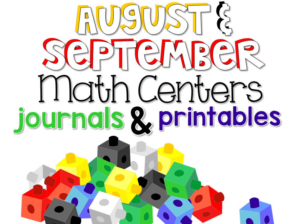 Math Centers For First Grade - Tunstall's Teaching