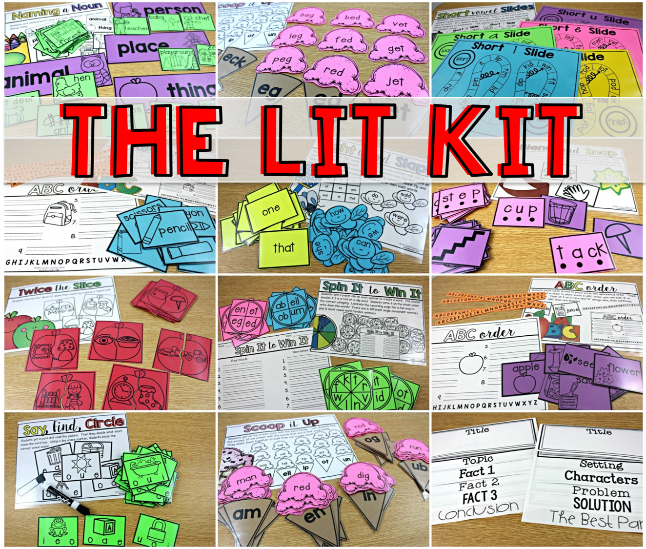 The Lit Kit - Tunstall's Teaching Tidbits