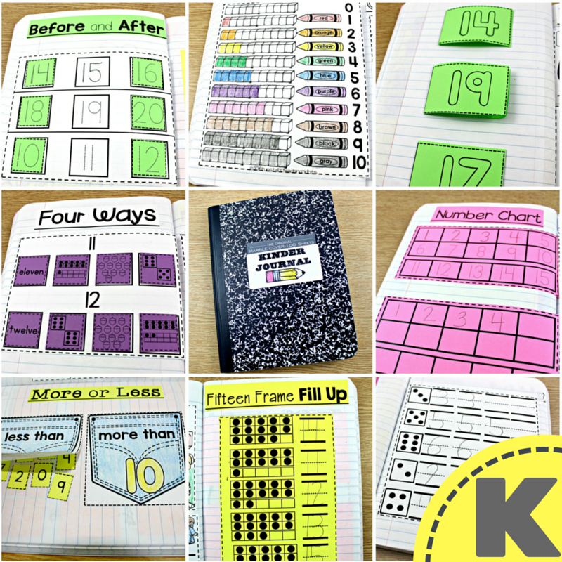Math Journal K, 1, and 2 - Tunstall's Teaching
