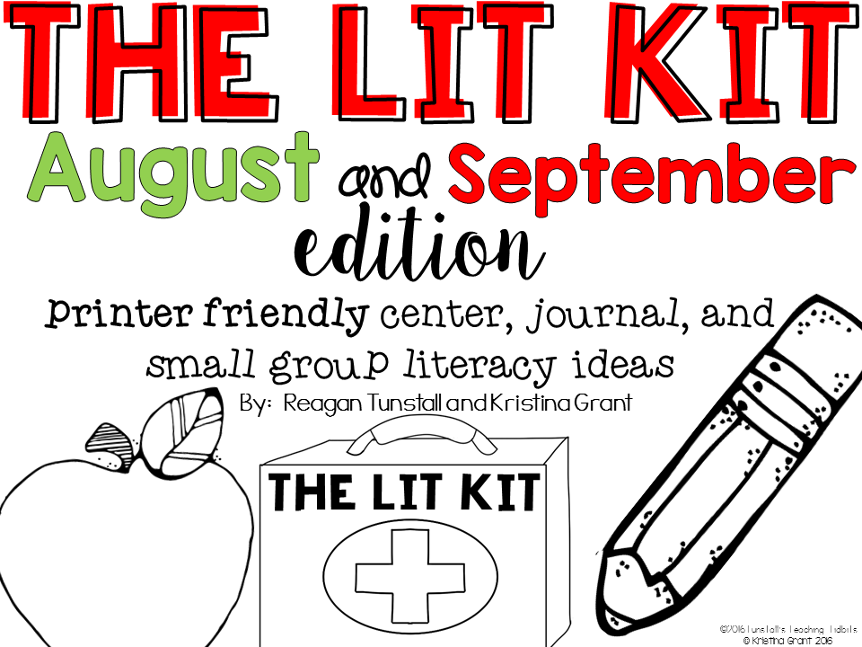 The October Lit Kit - Tunstall's Teaching