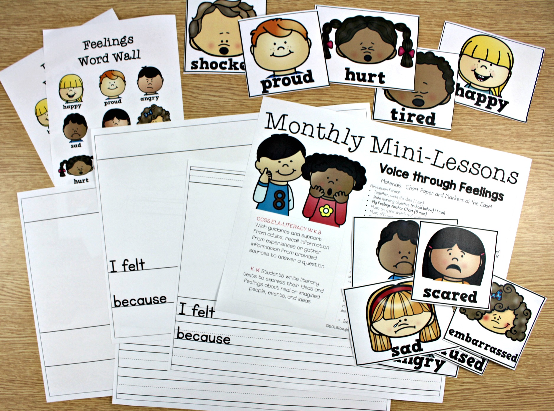 November Writing Mini-Lessons - Tunstall's Teaching