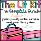 The November Lit Kit for First & Kinder! - Tunstall's Teaching