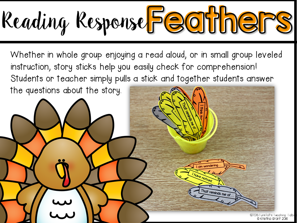 The November Lit Kit for First & Kinder! - Tunstall's Teaching