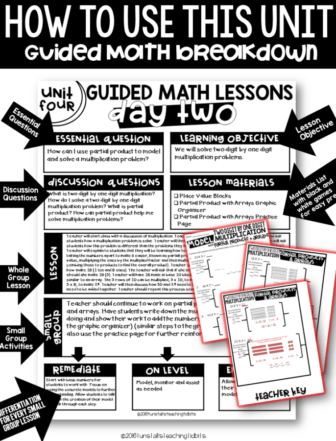 Third Grade Guided Math - Tunstall's Teaching