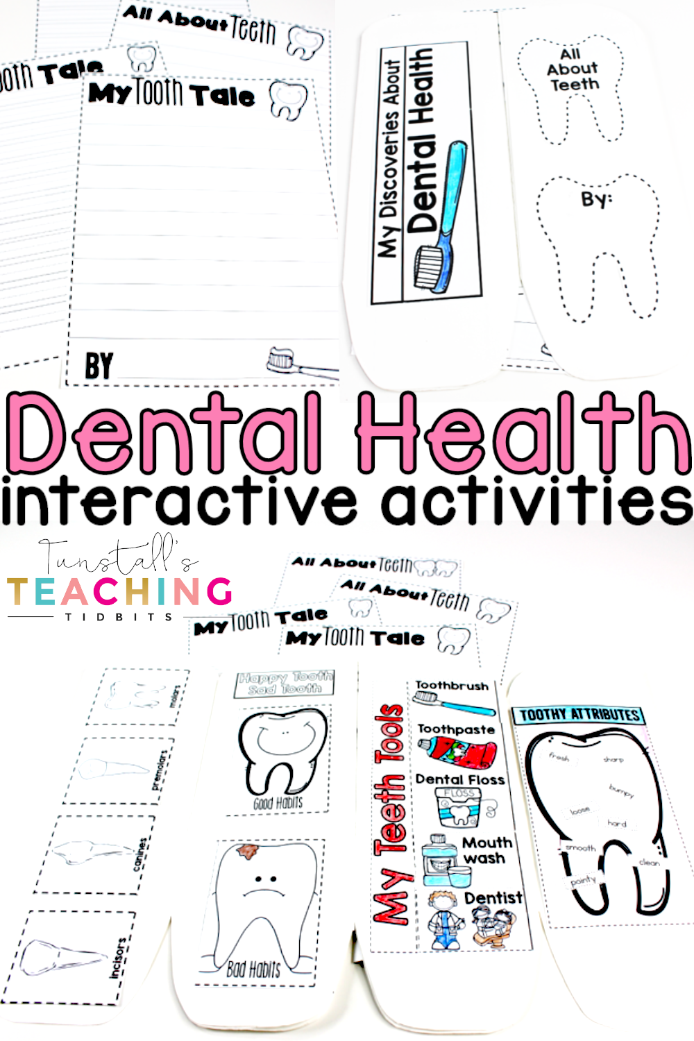 Dental Health Tooth Book - Tunstall's Teaching