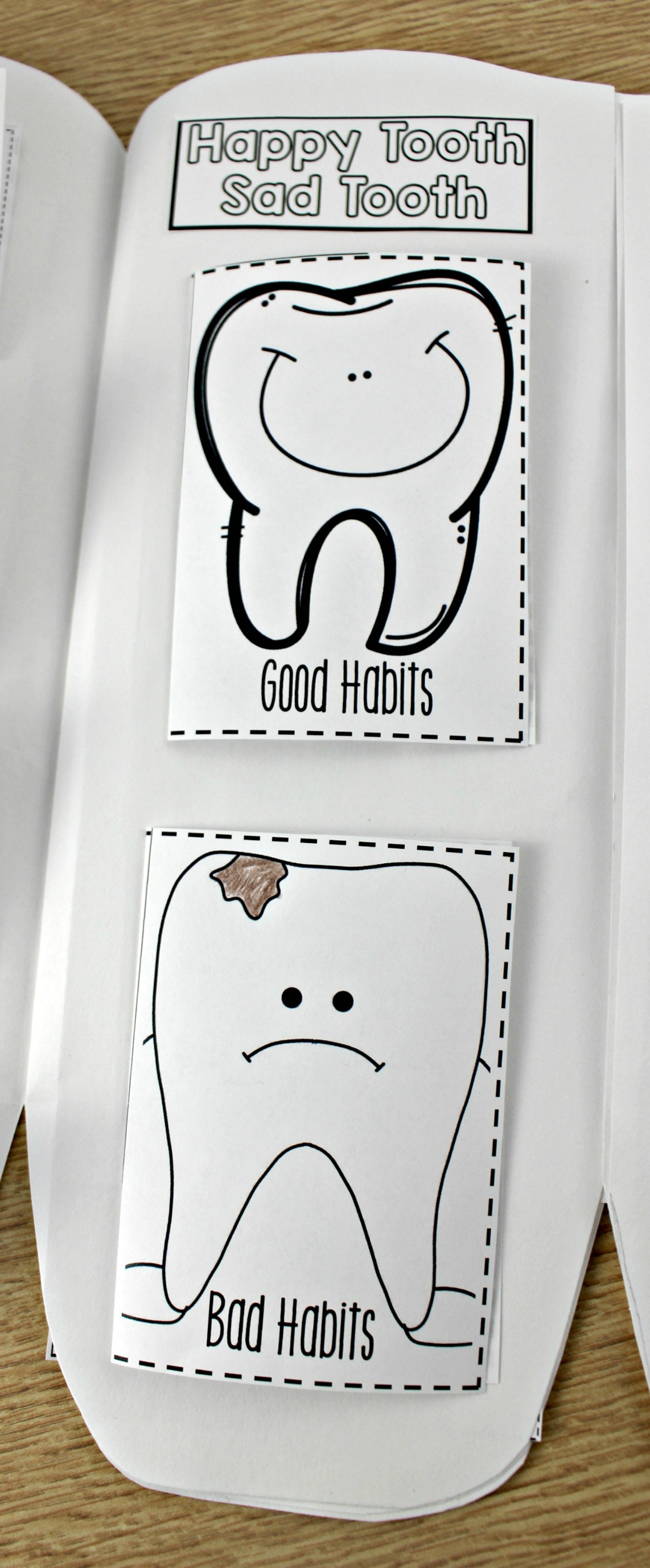 Dental Health Tooth Book - Tunstall's Teaching