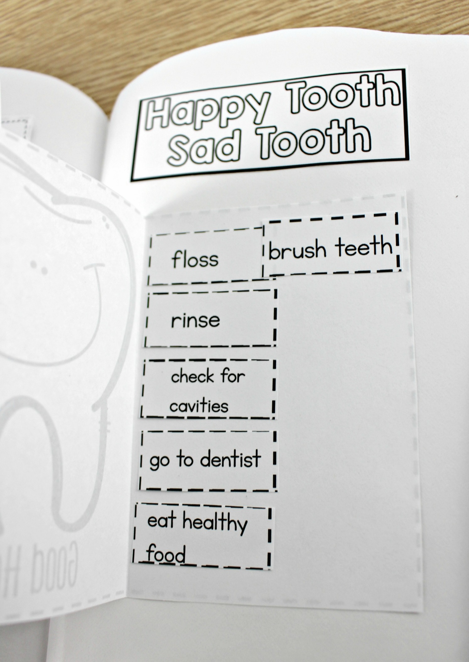 Dental Health Tooth Book - Tunstall's Teaching