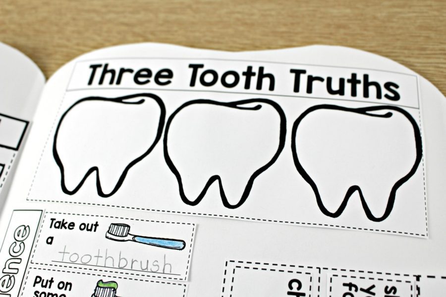 Dental Health Tooth Book - Tunstall's Teaching