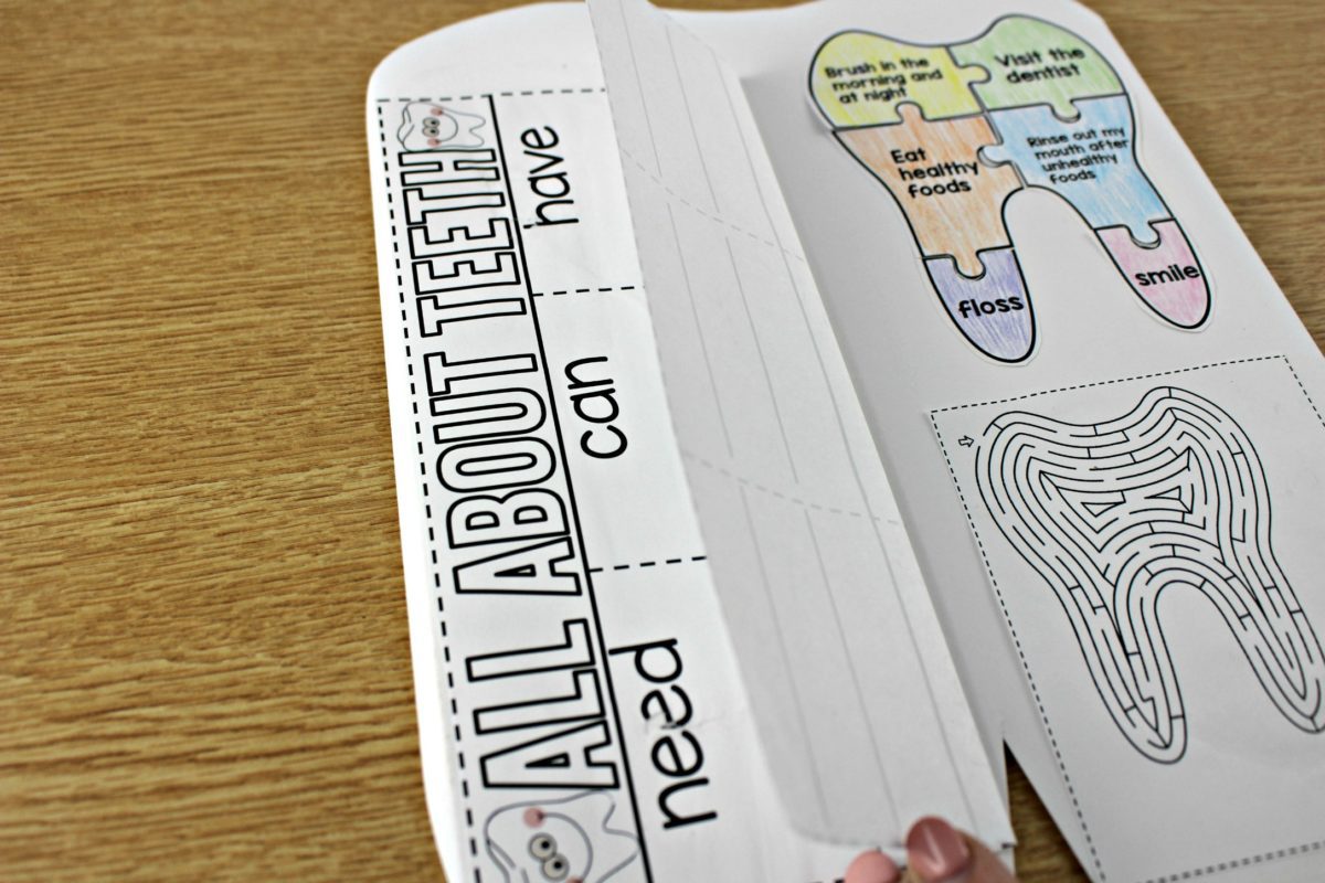 Dental Health Tooth Book - Tunstall's Teaching