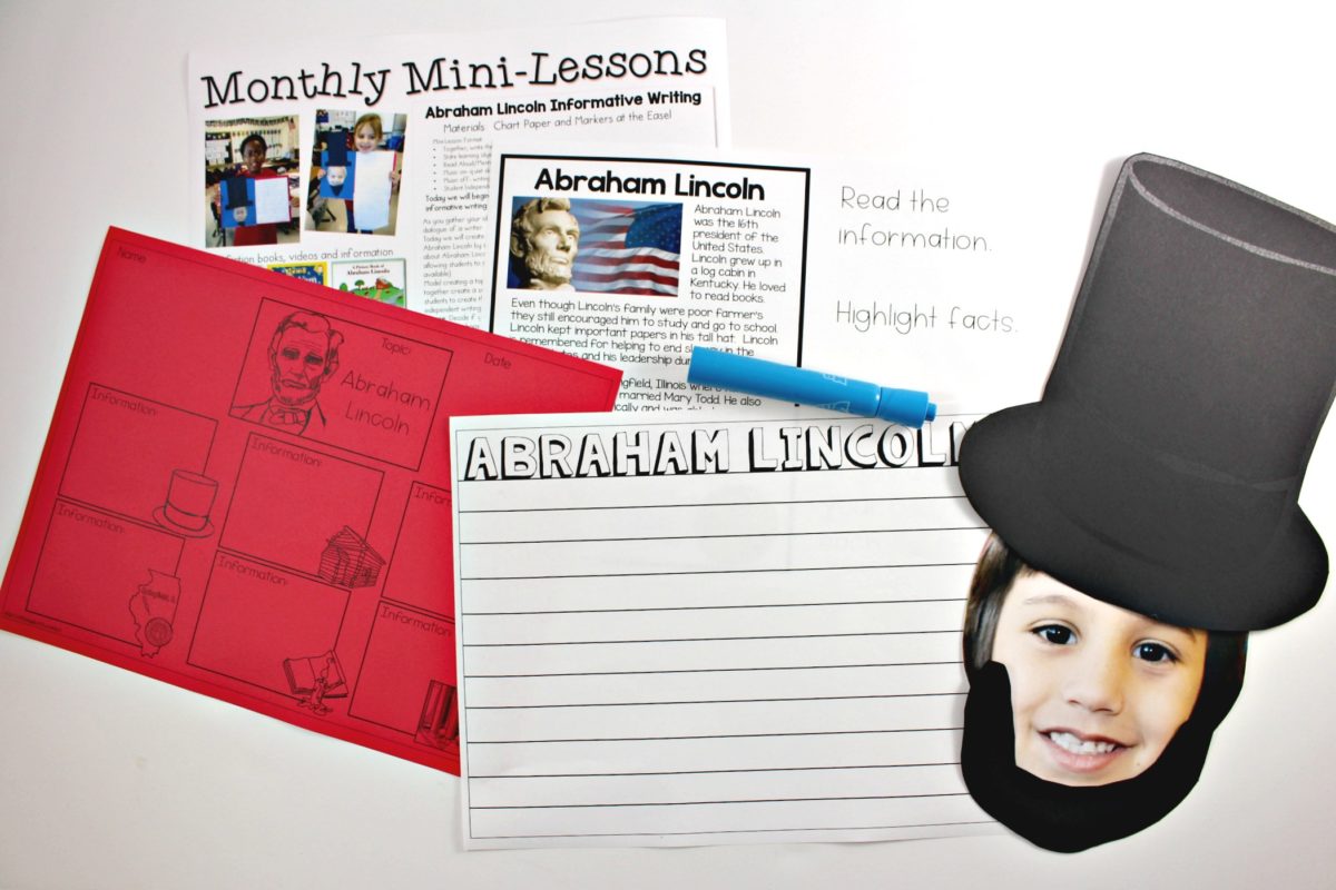February Writing Mini-Lessons - Tunstall's Teaching