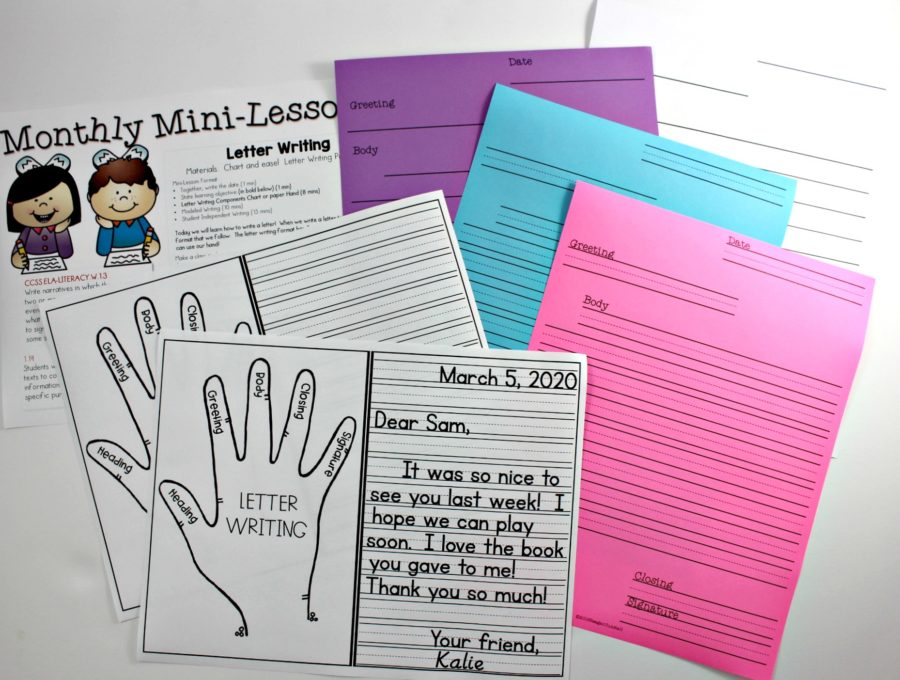 February Writing Mini-Lessons - Tunstall's Teaching
