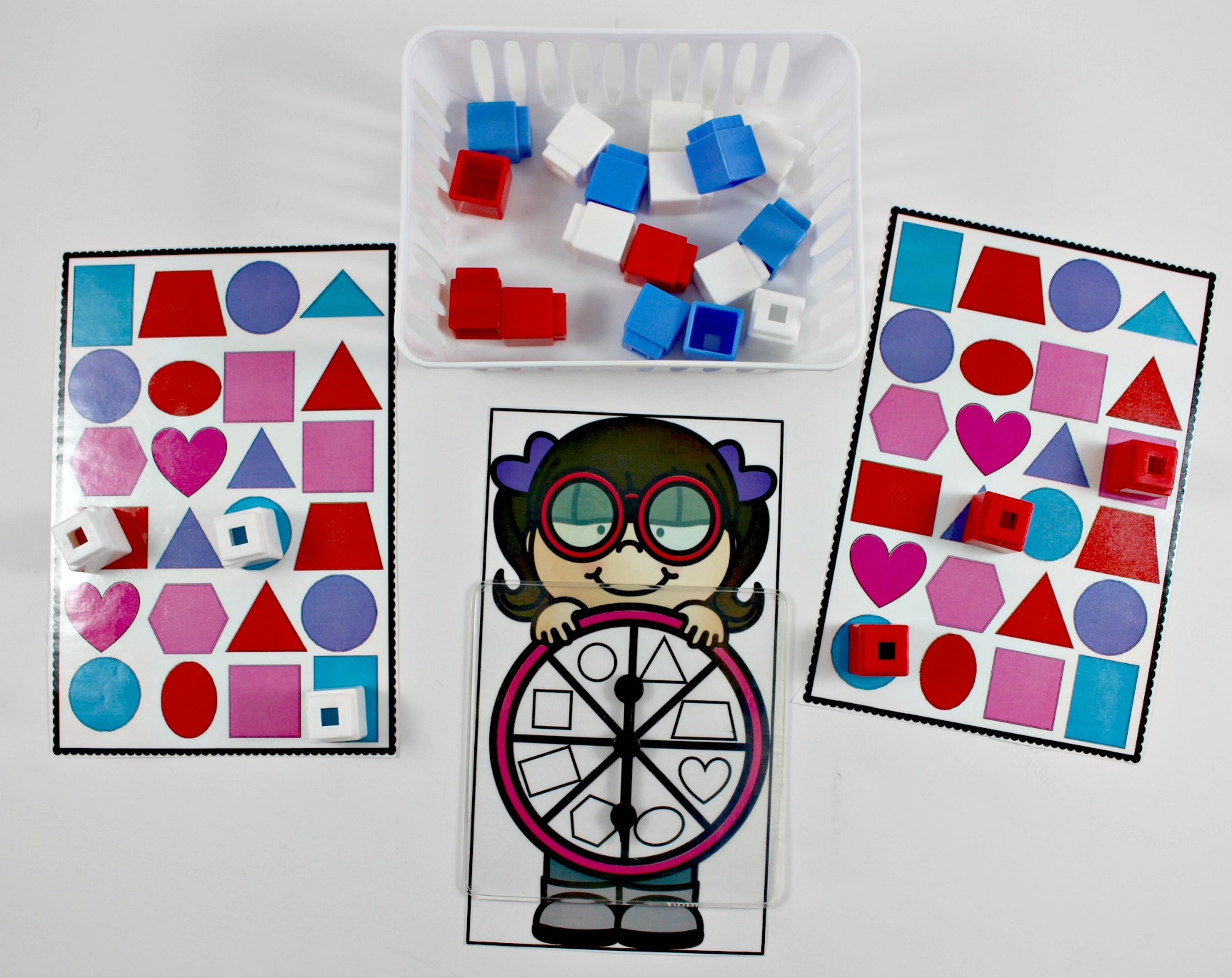 February Math Centers K,1, & 2 - Tunstall's Teaching