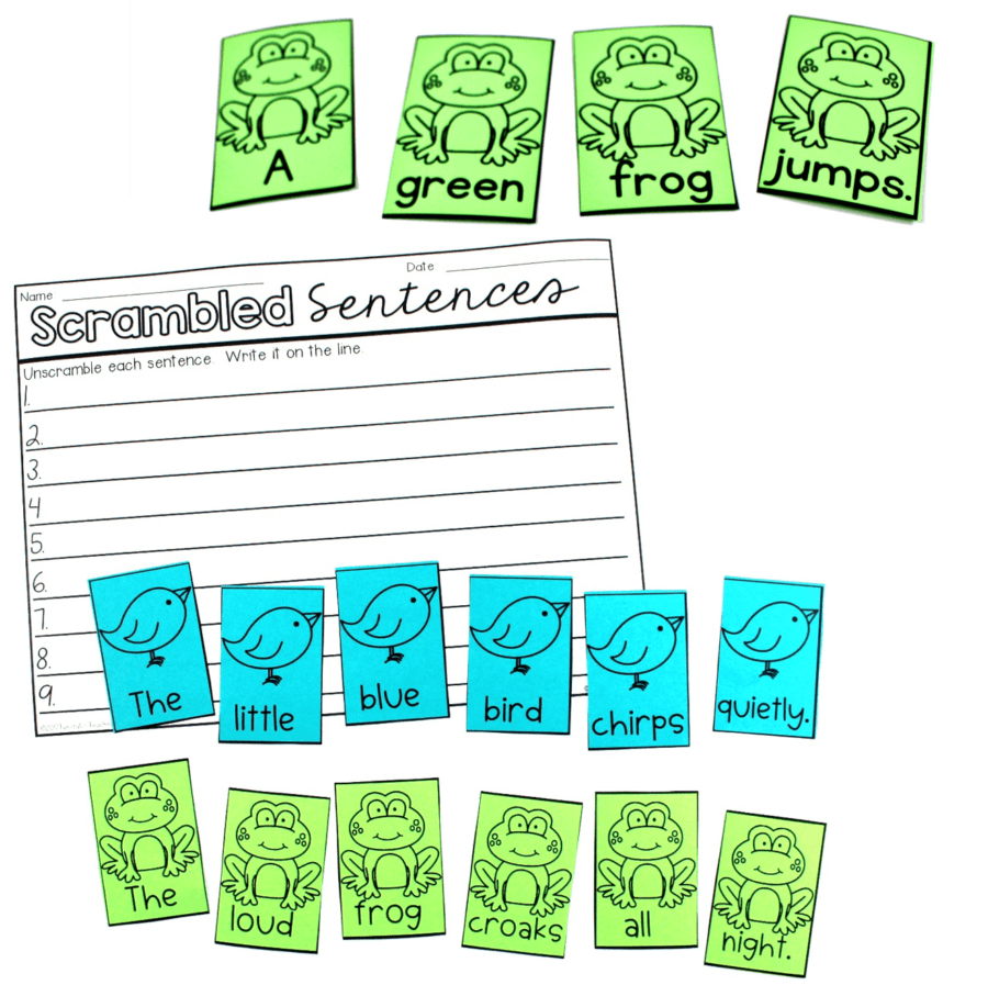 Easy April Literacy Centers for Hands-On Practice - Tunstall's Teaching