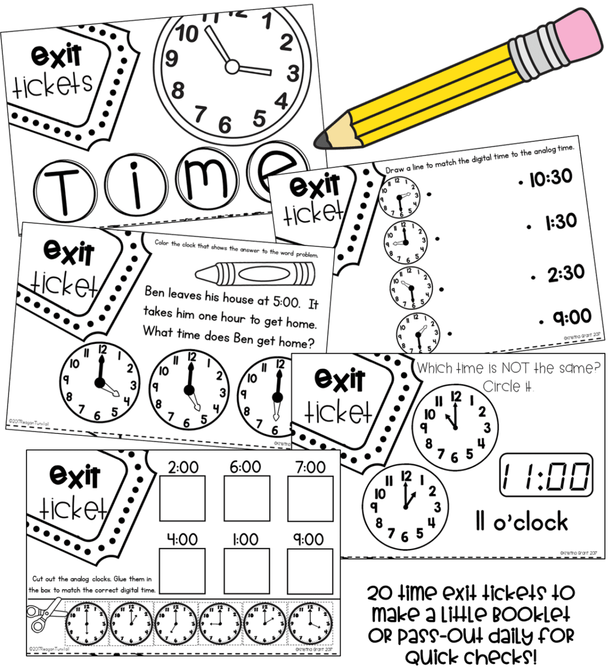 All About Teaching Time - Tunstall's Teaching