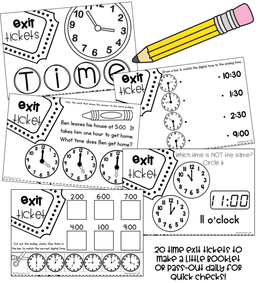 All About Teaching Time - Tunstall's Teaching