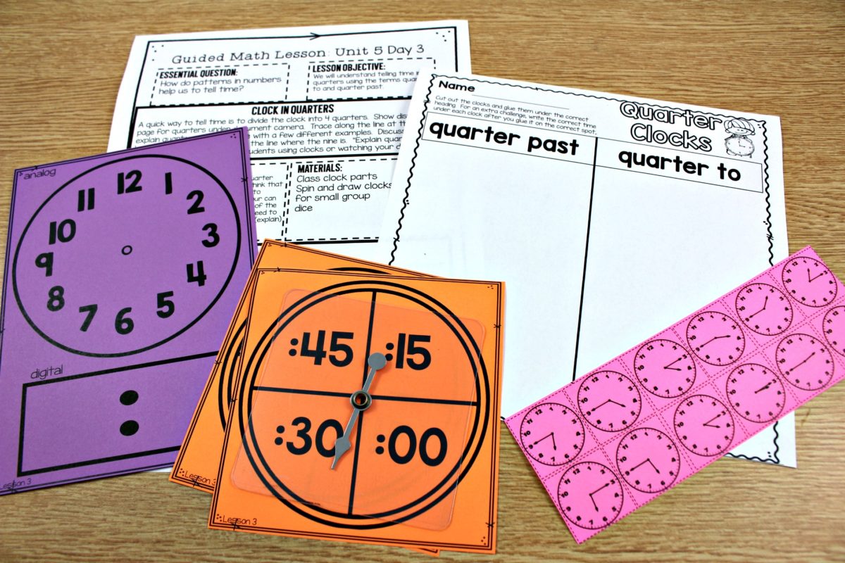 All About Teaching Time - Tunstall's Teaching