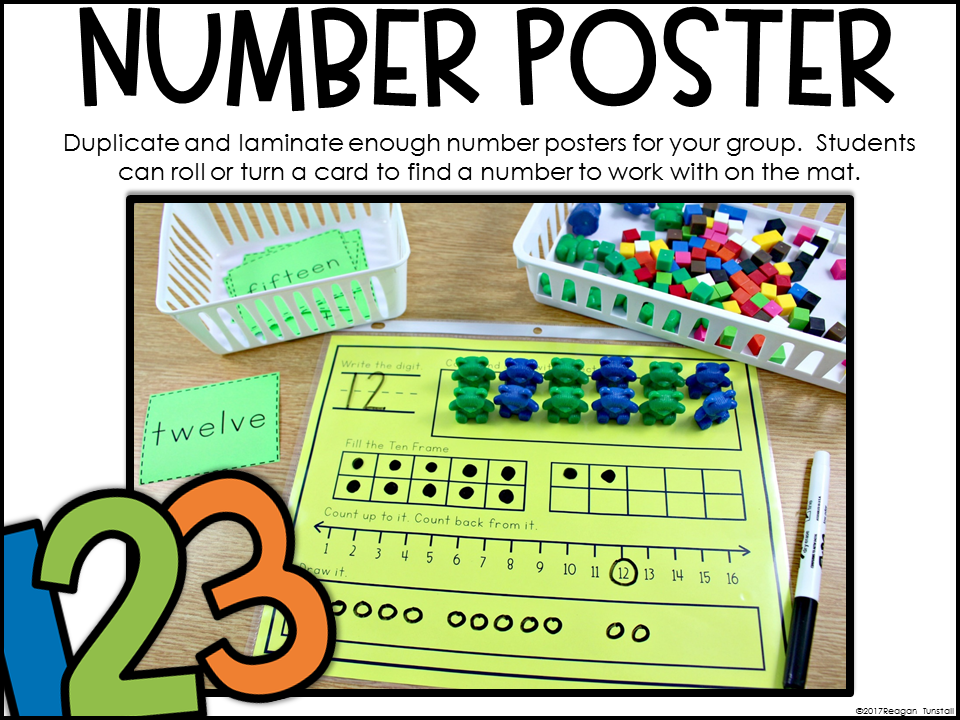 Number Sense Workstations K-2 and 3rd - Tunstall's Teaching