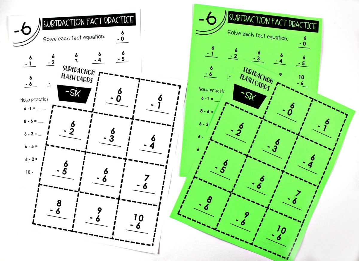 Math Fact Fluency - Tunstall's Teaching