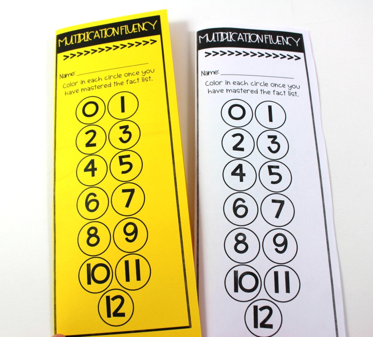 Math Fact Fluency - Tunstall's Teaching