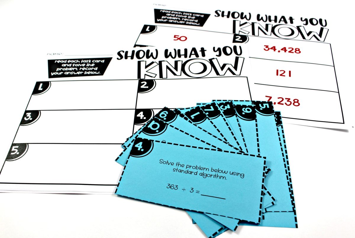 4th Grade Guided Math Curriculum | Original Lessons, Centers ...