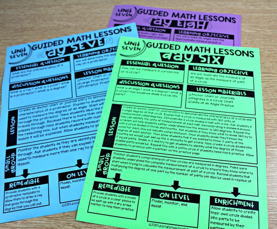 4th Grade Guided Math Geometry - Tunstall's Teaching