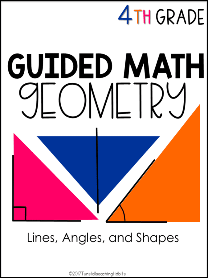 4th Grade Guided Math Geometry - Tunstall's Teaching