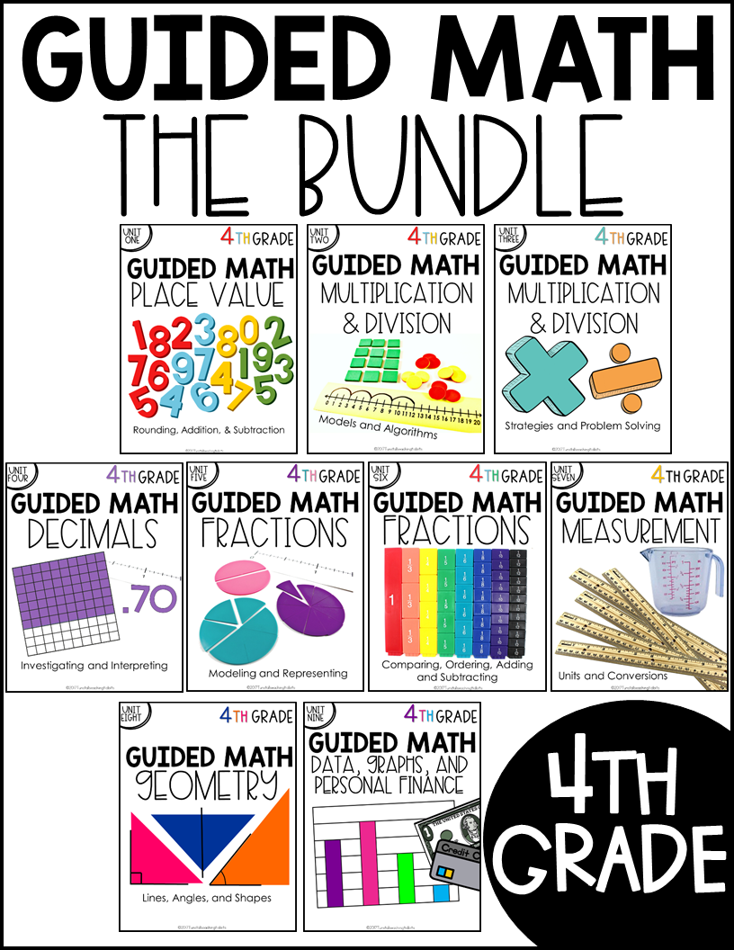 4th Grade Guided Math Geometry - Tunstall's Teaching