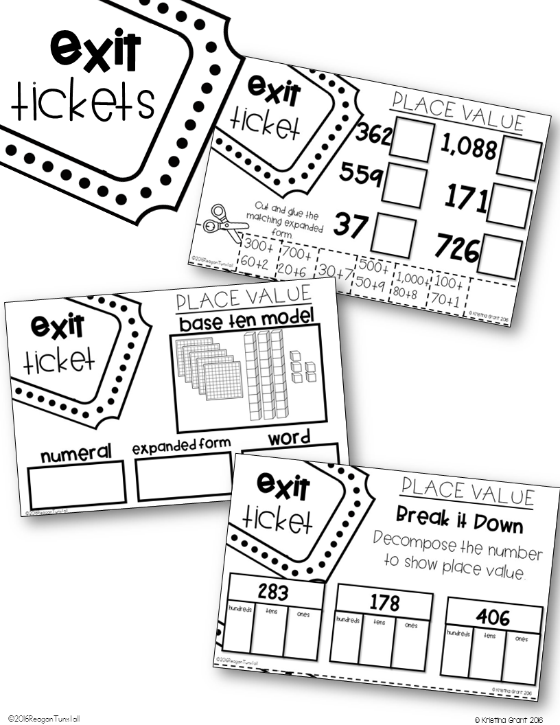 Place Value Lessons and Workstations - Tunstall's Teaching