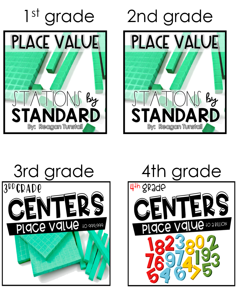 Place Value Lessons and Workstations - Tunstall's Teaching