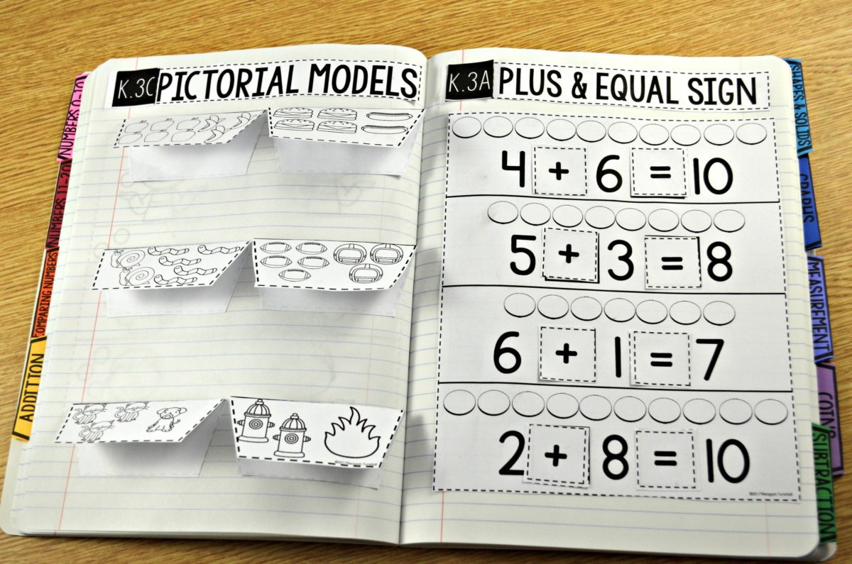 Color-Coded Learning: Numbers Notebook - Tunstall's Teaching