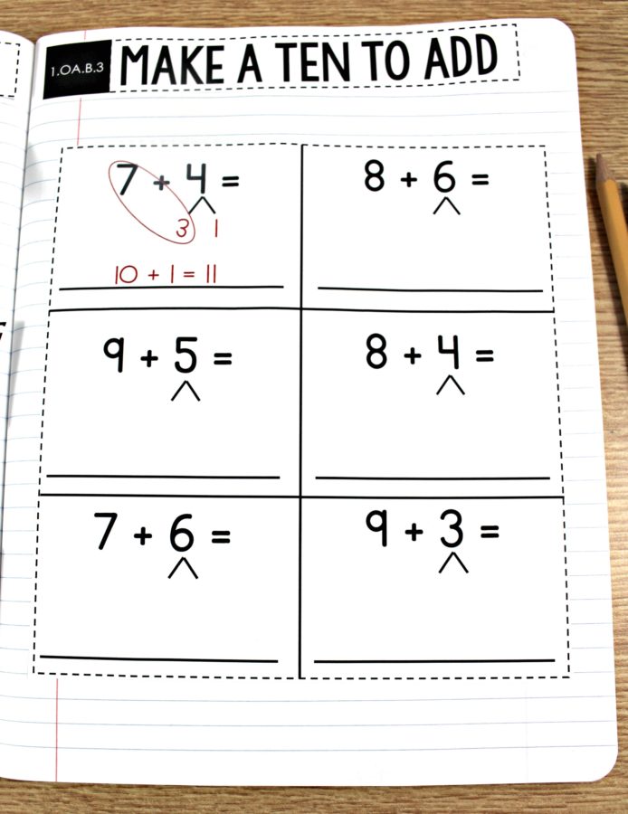 Color-Coded Learning: Numbers Notebook - Tunstall's Teaching