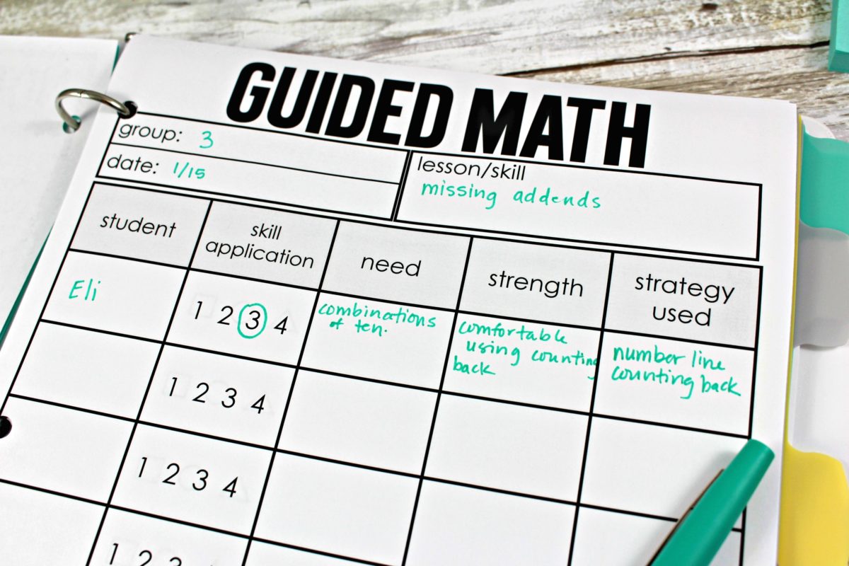 Managing the Guided Math Materials Mayhem - Tunstall's Teaching