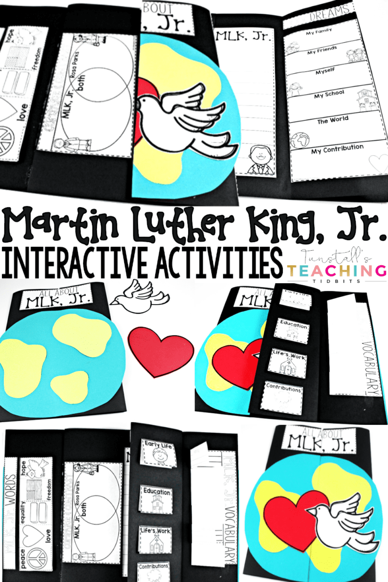 Martin Luther King Jr. Activities - Tunstall's Teaching