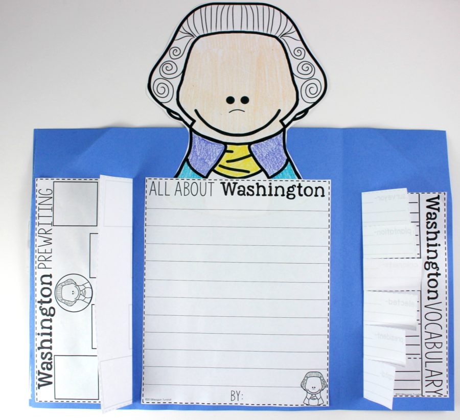 Presidents George Washington and Abraham Lincoln