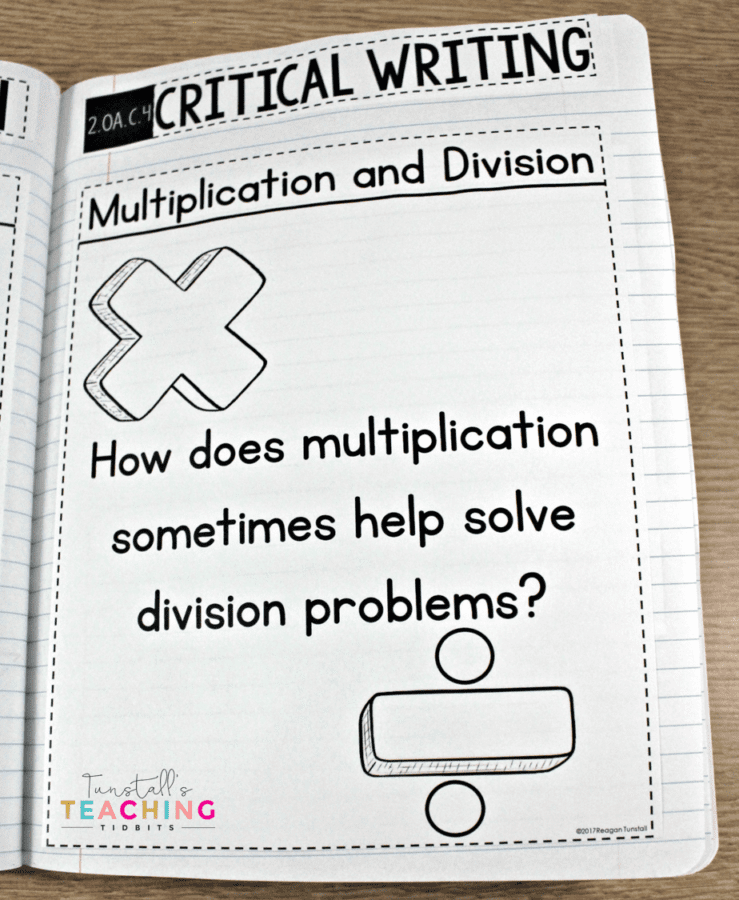 The Benefits of Numbers Notebook - Tunstall's Teaching