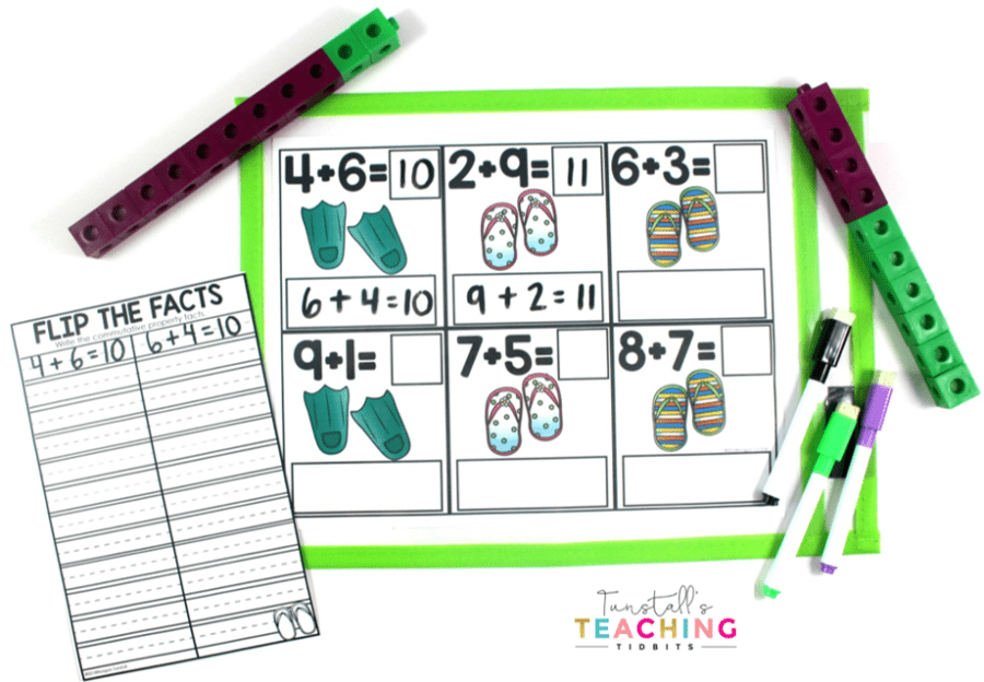 Write and Wipe Math Centers - Tunstall's Teaching