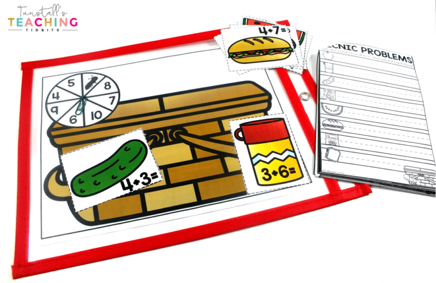 Write and Wipe Math Centers - Tunstall's Teaching