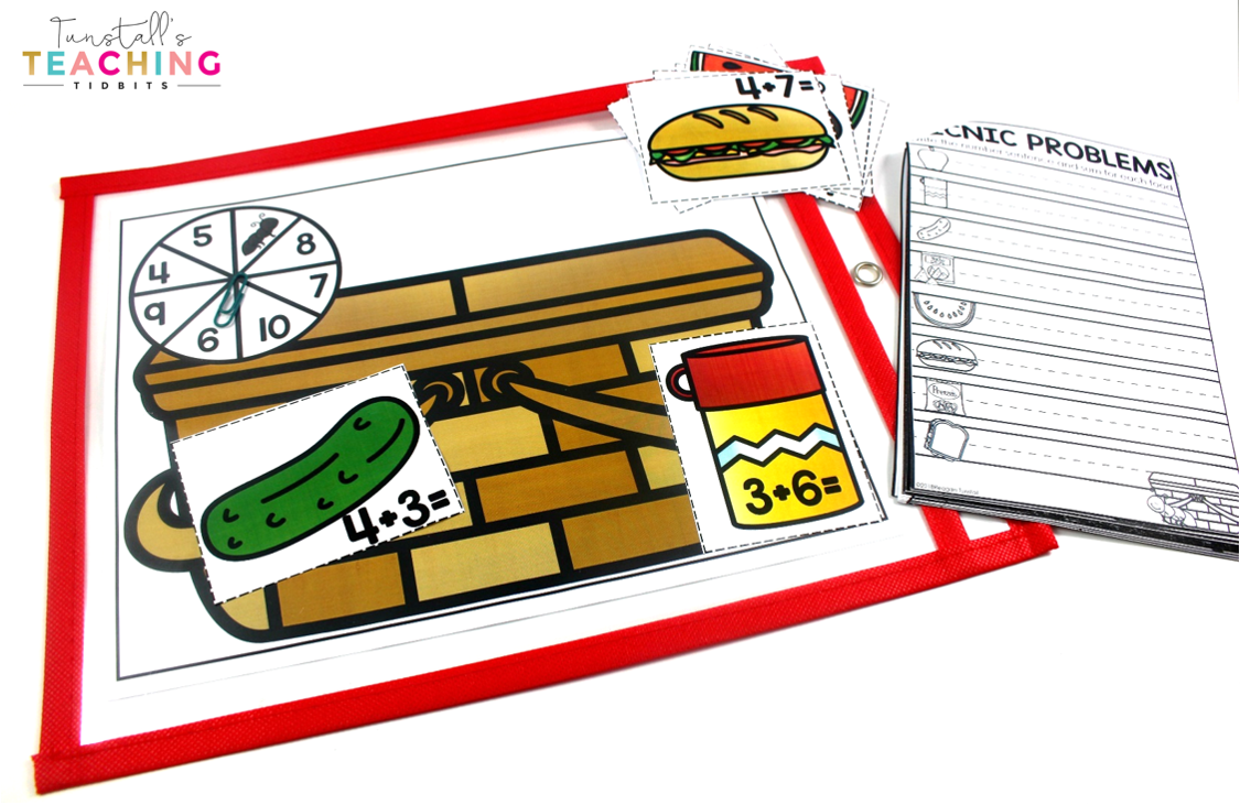 Write and Wipe Math Centers - Tunstall's Teaching