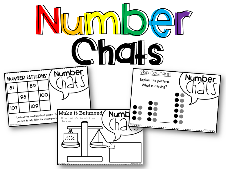 Free Printable Math Practice Pages - Tunstall's Teaching