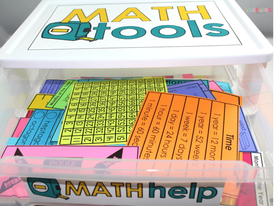 Math Tools - Toolkit for Reference - Tunstall's Teaching Tidbit's